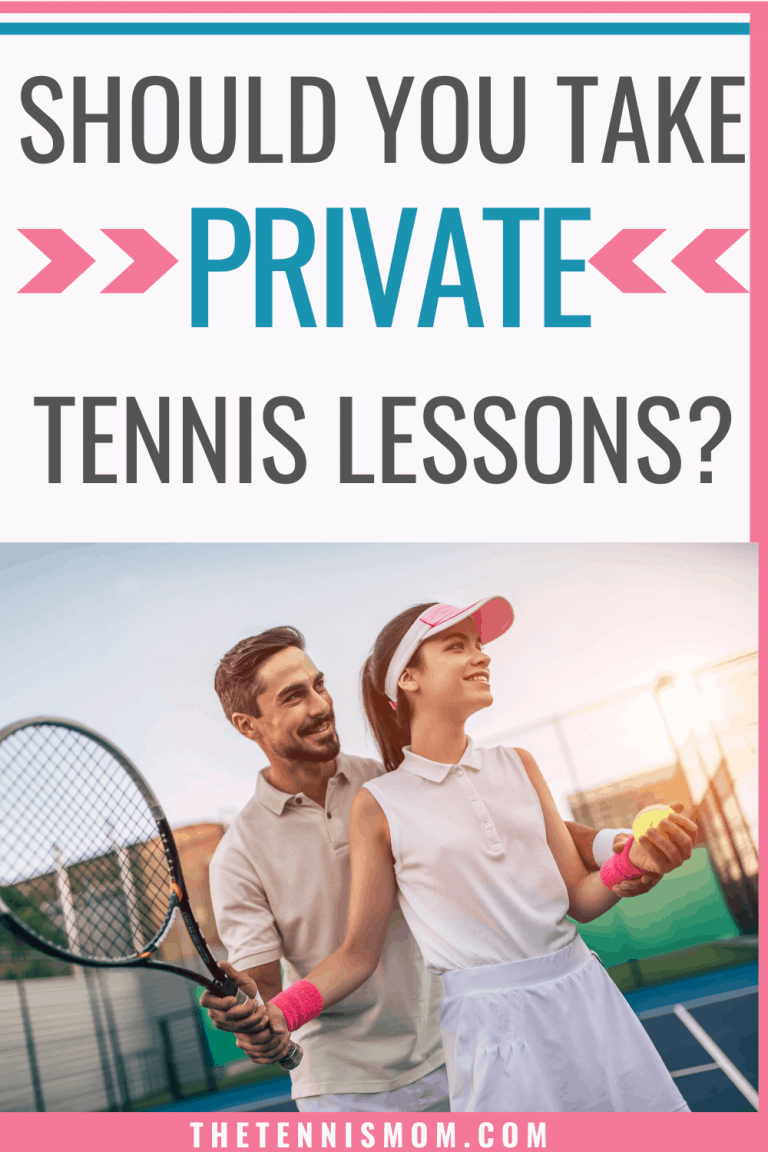 Are private tennis lessons worth it? - The Tennis Mom